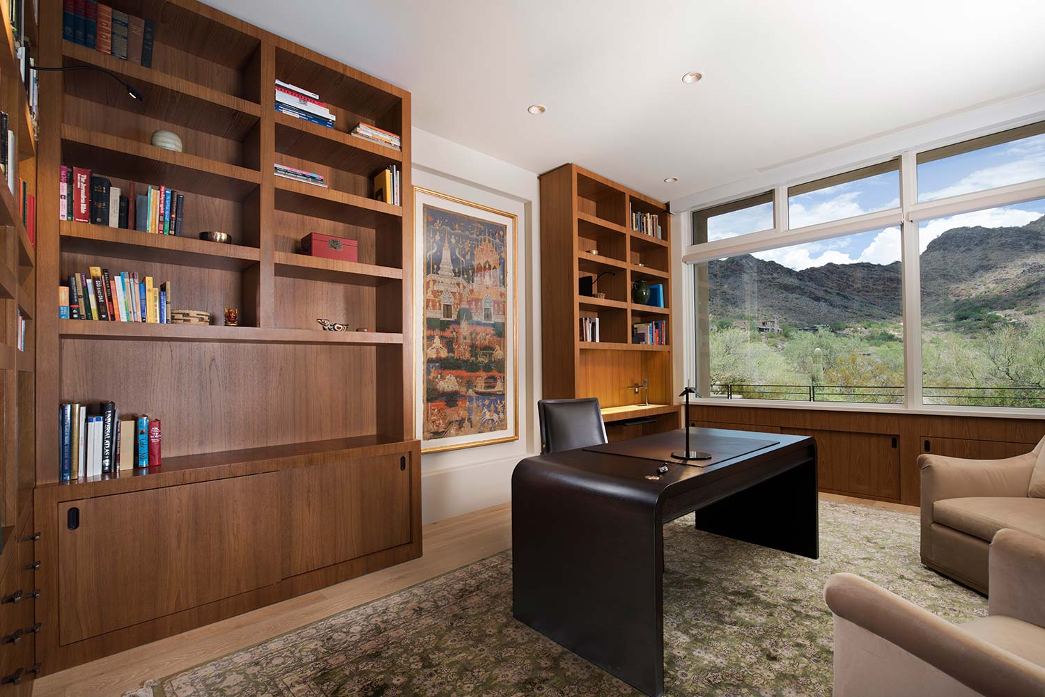 Home Offices Gallery | Linear Fine Woodworking | Phoenix AZ
