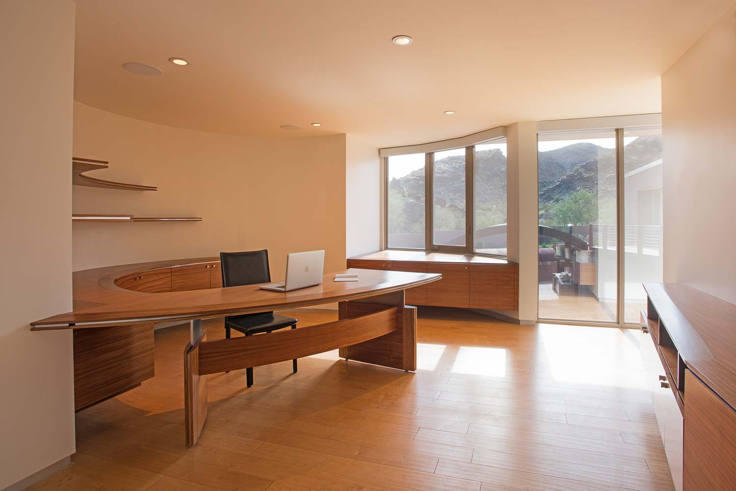 Home Offices Gallery | Linear Fine Woodworking | Phoenix AZ